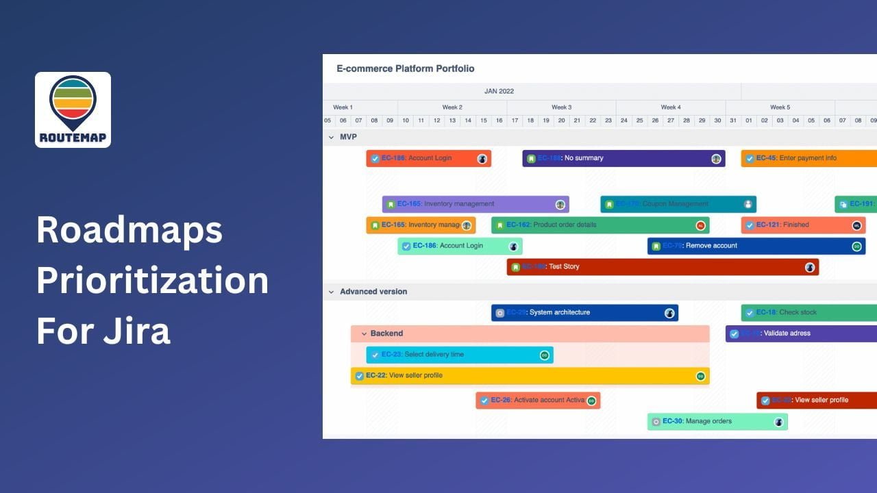 Routemap | Agile Roadmaps & Prioritizations for Jira & Confluence