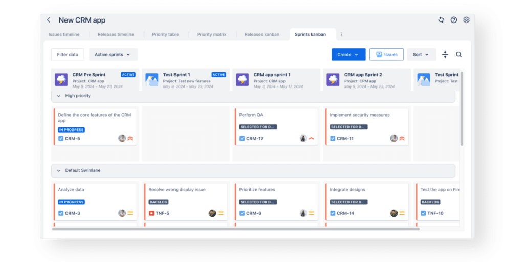 Sprint Kanban board for Jira - ROUTEMAP