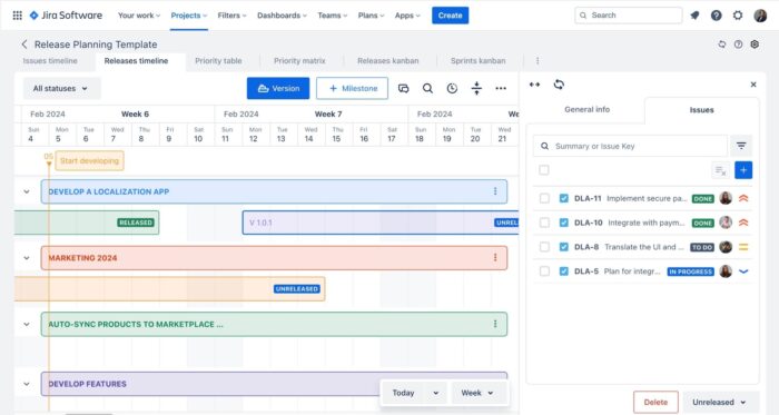 Release Planning Template - ROUTEMAP